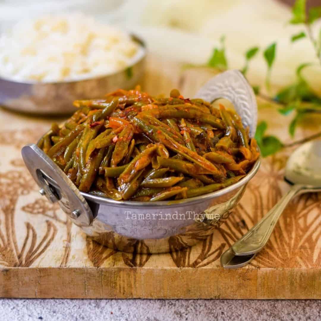 Green Bean Curry with Coconut Milk