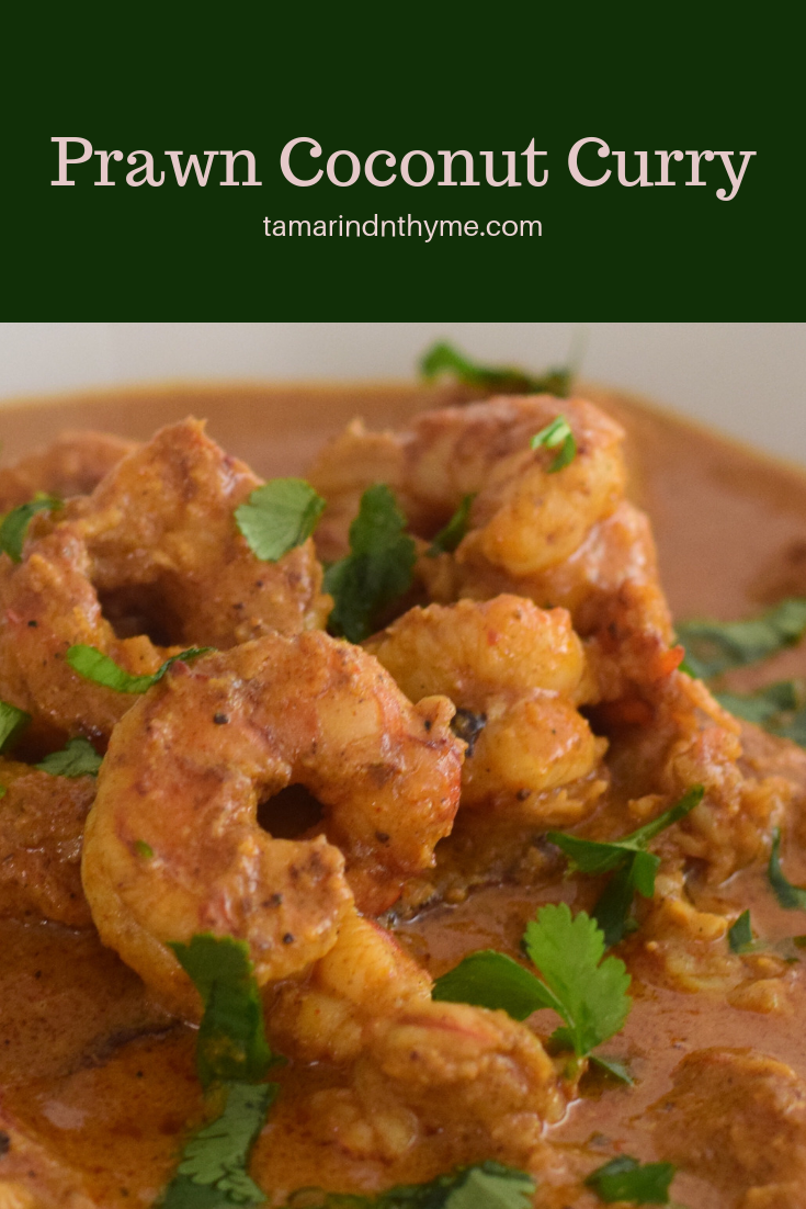 Prawn Coconut Curry • Tamarind & Thyme