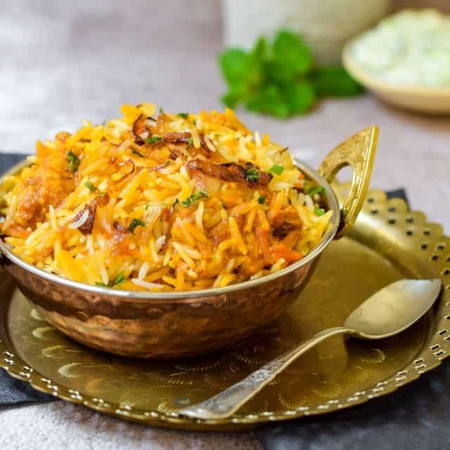 Spicy Butter Chicken Biryani • Tamarind & Thyme