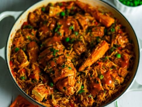 One Pot Peri Peri Chicken and Rice